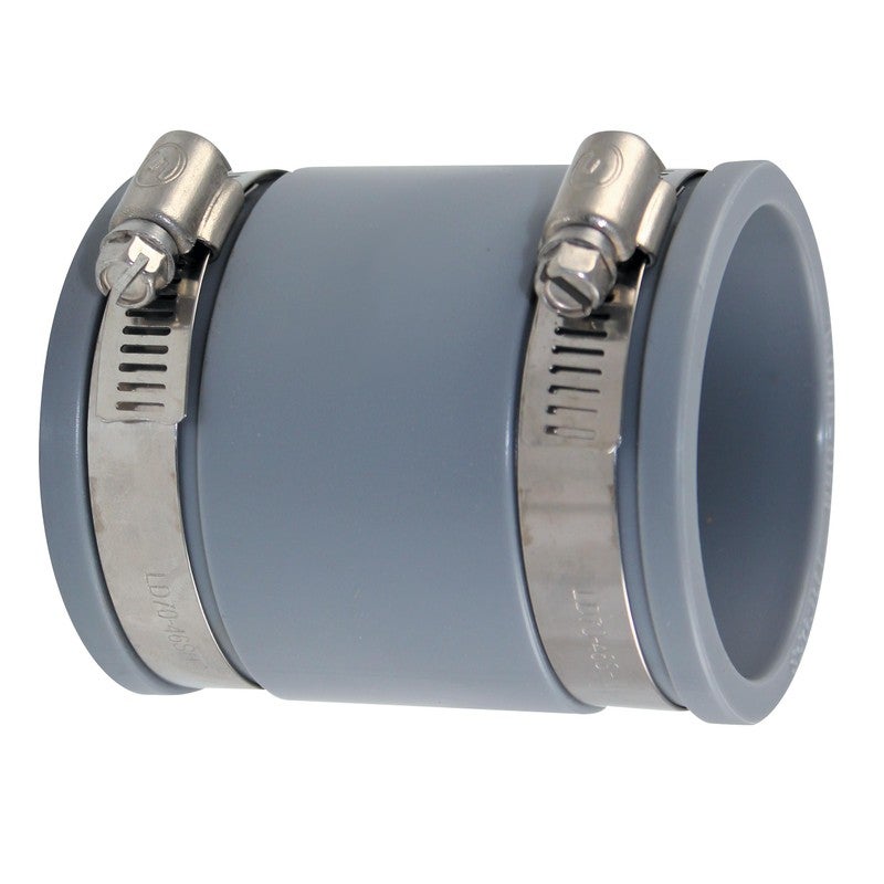 Raccord PVC multi-matériaux Ø100-112 - Fitt - Gris - PVC | Leroy Merlin