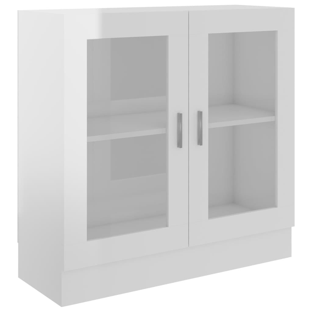 Vitrine en contreplaqué blanc brillant 82,5x30,5x80 cm | Leroy Merlin