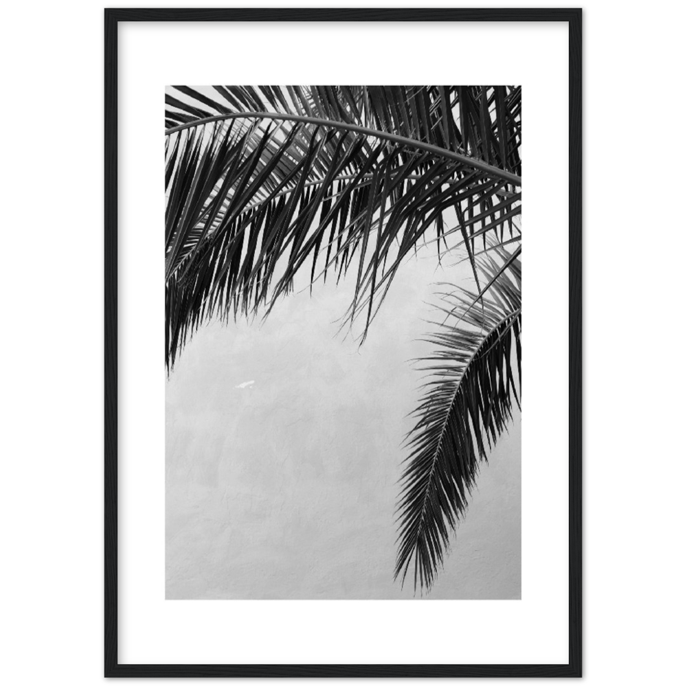 Lámina decorativa para enmarcar PALMAS II 40x50 cm | Leroy Merlin