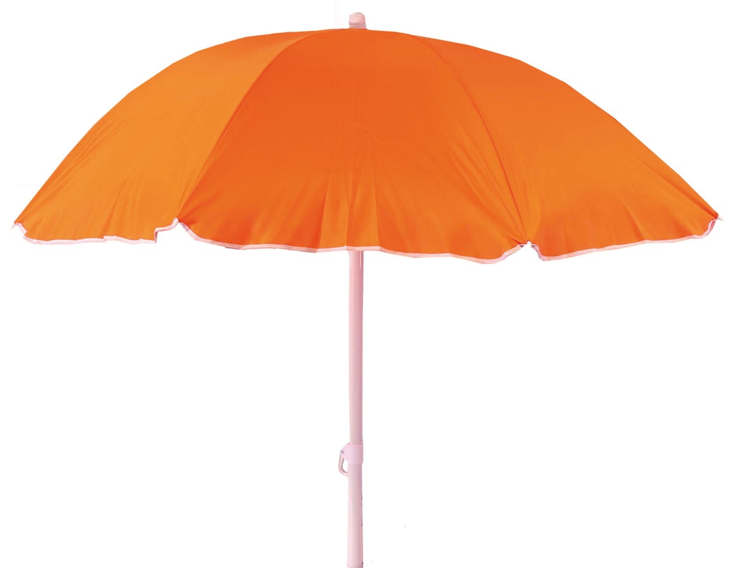 Parasol de plage inclinable orange Solero avec étui et bandoulière ...