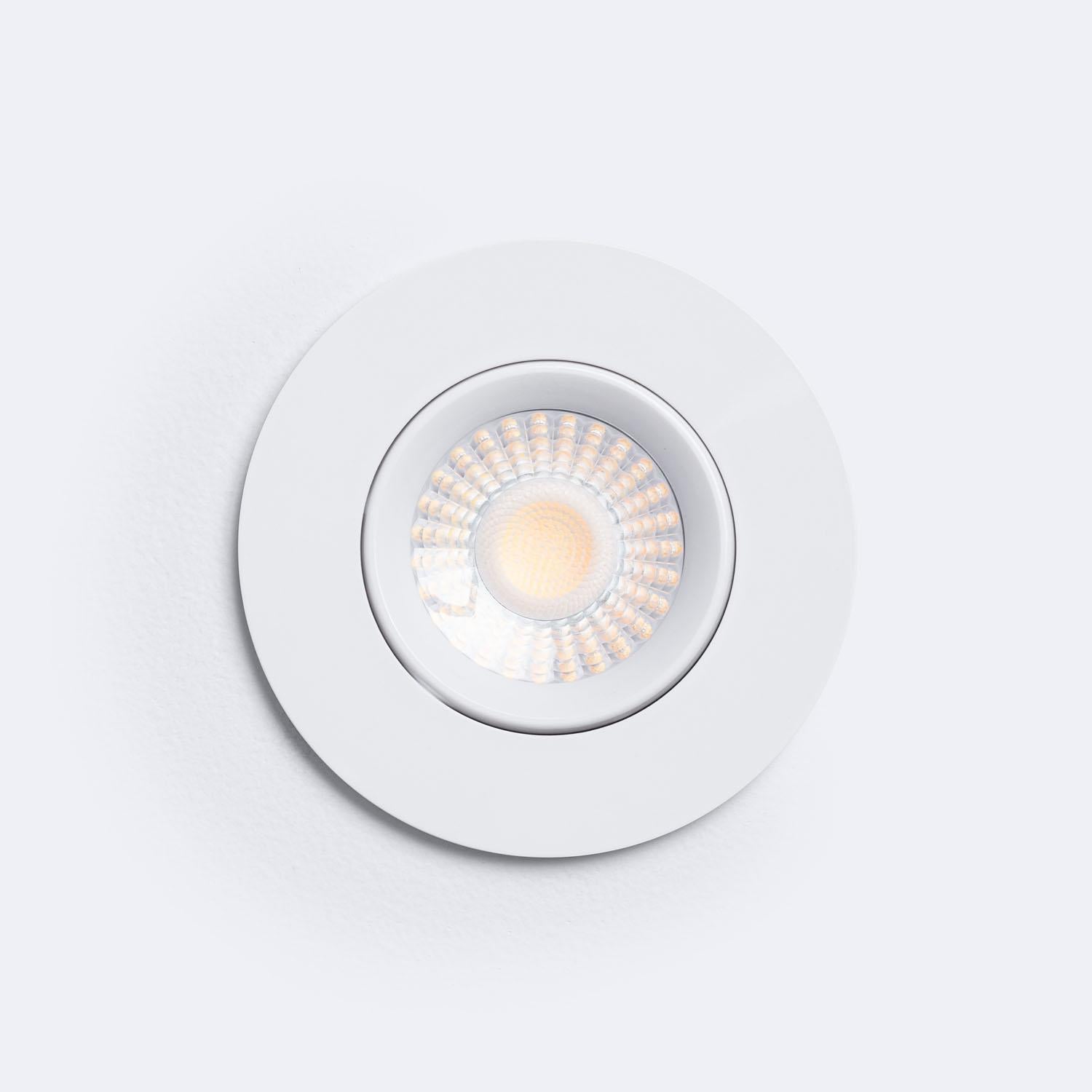 Ledkia Foco Downlight LED 5-8W Ignífugo Circular Regulable IP65 Corte Ø ...