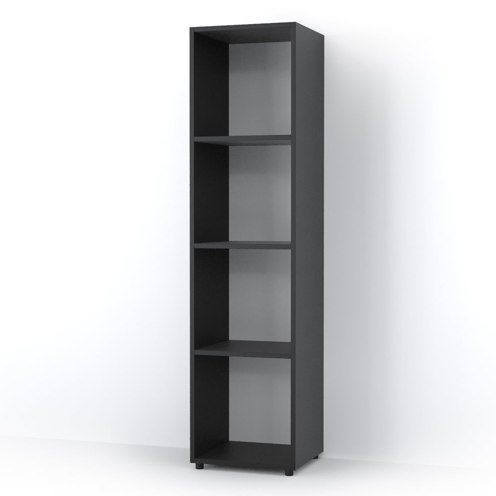 Vicco Meuble de rangement cube Ludus, Noir, 142.5x36.2cm | Leroy Merlin