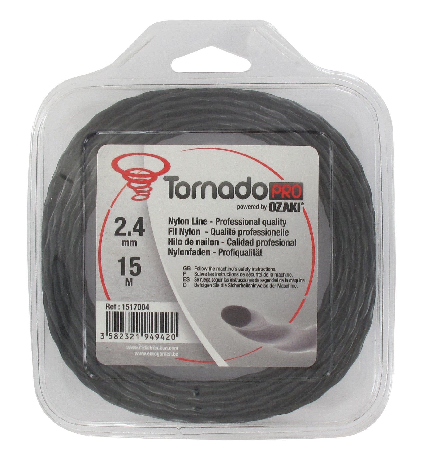 Coque fil nylon copolymère OZAKI, OZAKI TORNADO 1517004 | Leroy Merlin