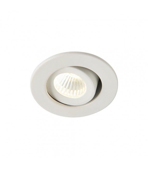 Spot encastré Lalo Acrylique,alliage Aluminium moulé Peinture blanc Mat ...