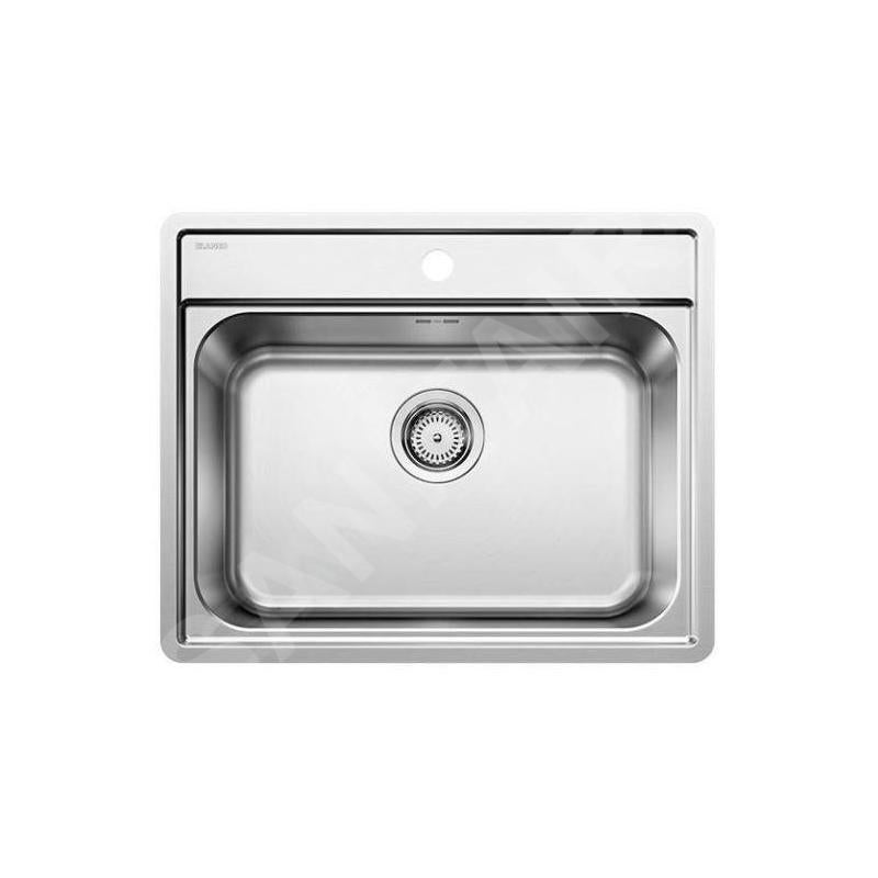 Blanco Lemis 6 - Évier, 615x500 mm, inox brossé 525108 | Bricoman