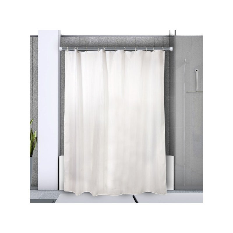 Barre tringle pour rideau de douche ou baignoire extensible sans ...