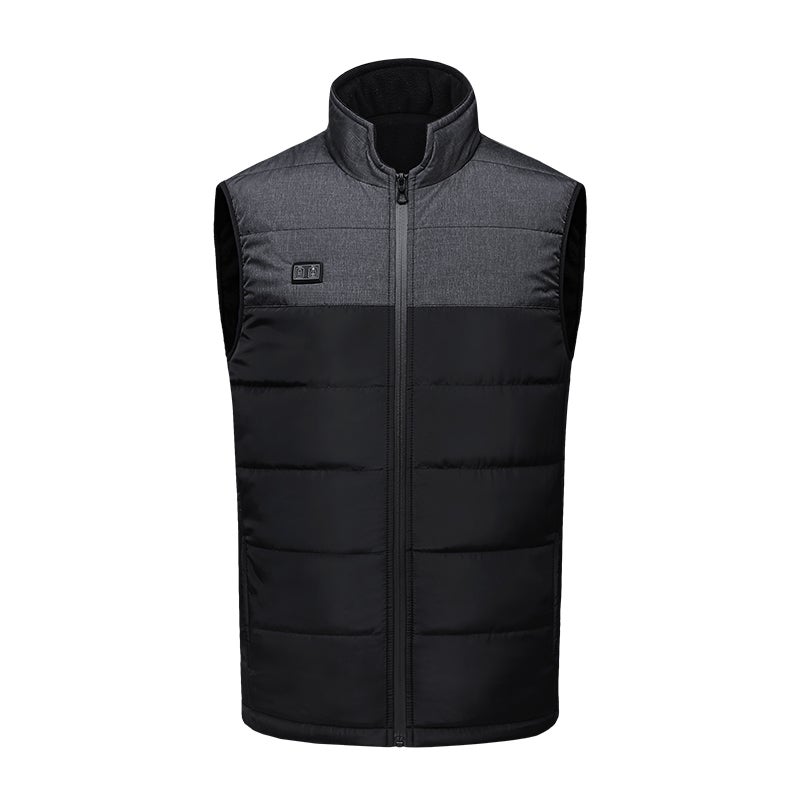 Chaleco Calefactable con Controles Duales, Temperatura Constante y Calidez Black+Grey L | Leroy ...