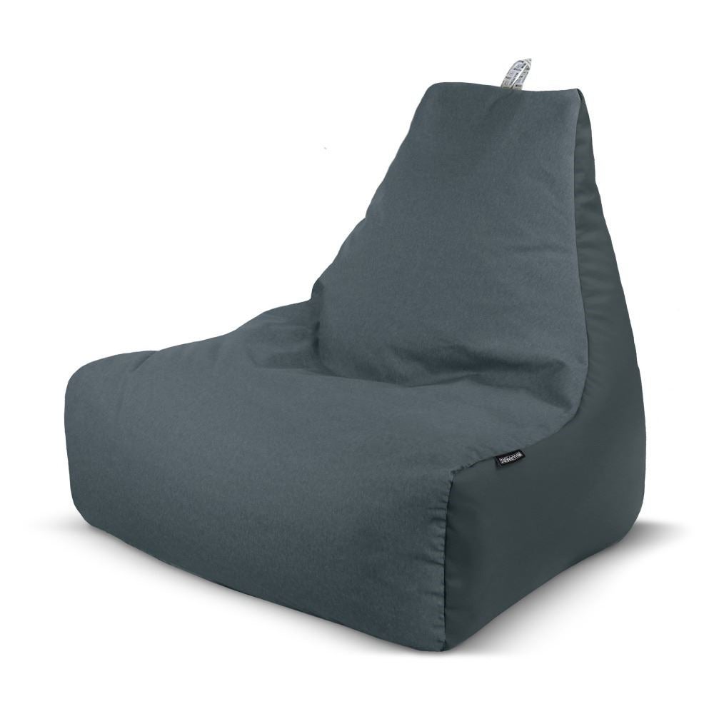 Puff Salón y Jardín Gris | Leroy Merlin