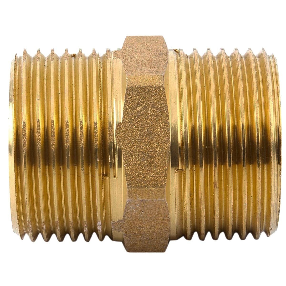 Mamelon laiton égal mâle mâle à visser Ø 3/8" - à l'unité | Leroy Merlin