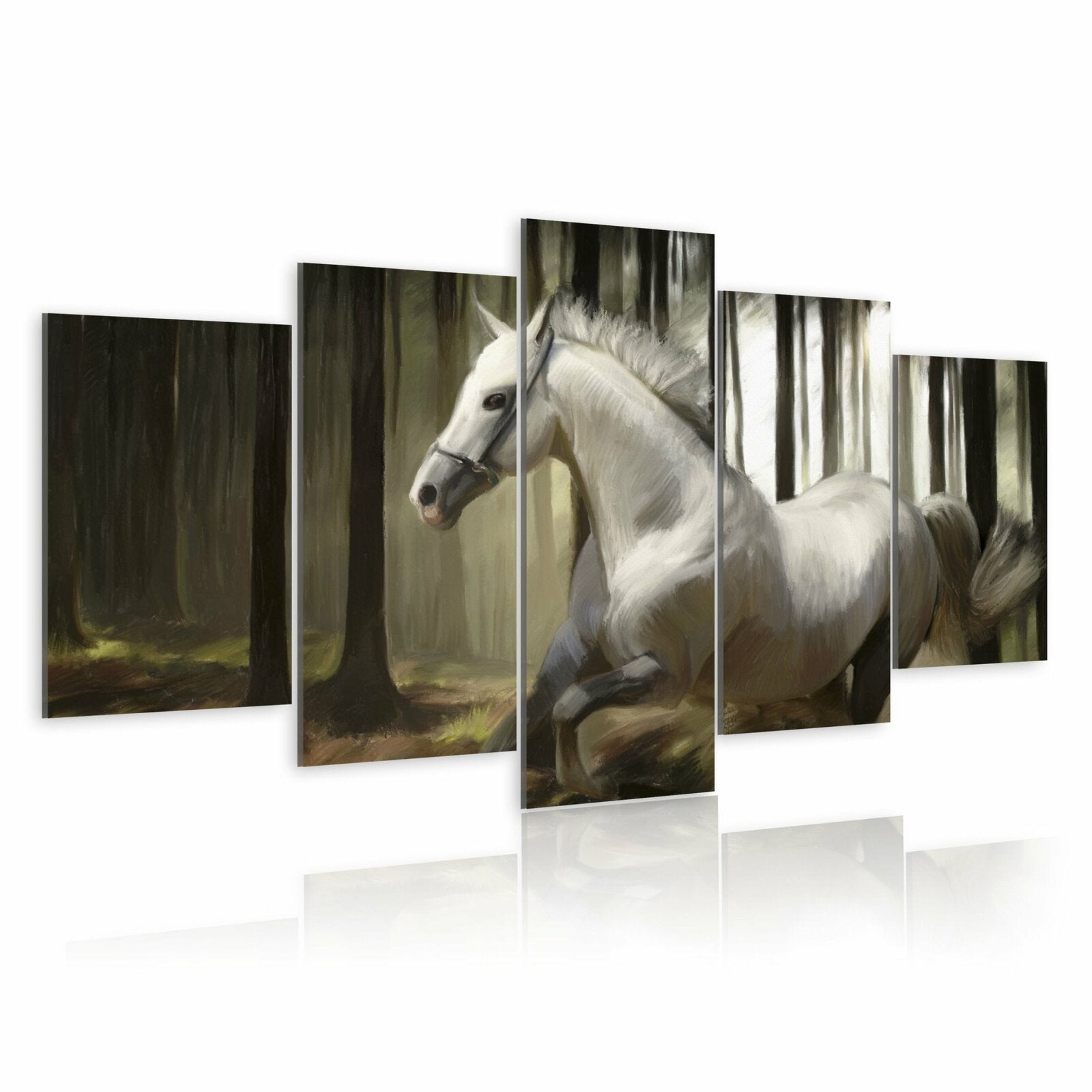 Tableau cheval courant - 100 x 50 cm | Leroy Merlin