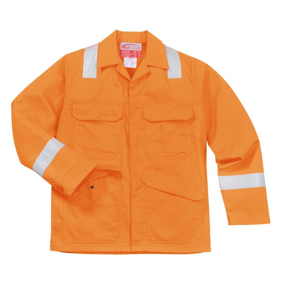 Veste Ignifugée Portwest Bizflame Plus Orange M | Leroy Merlin