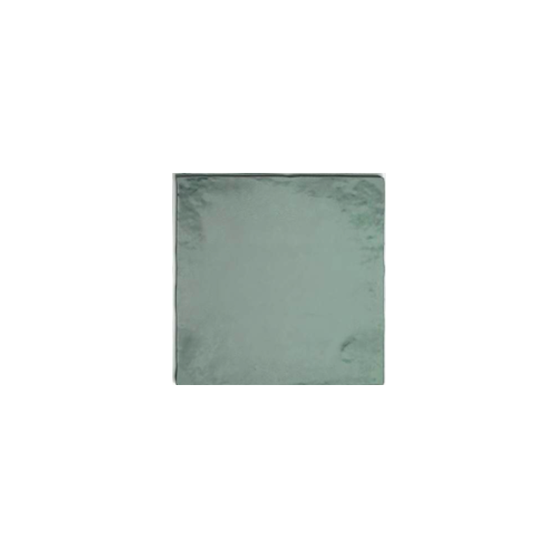 Carrelage mur effet zellige bejmat vert 13,2x13,2 cm ARTISAN MOSS GREEN ...