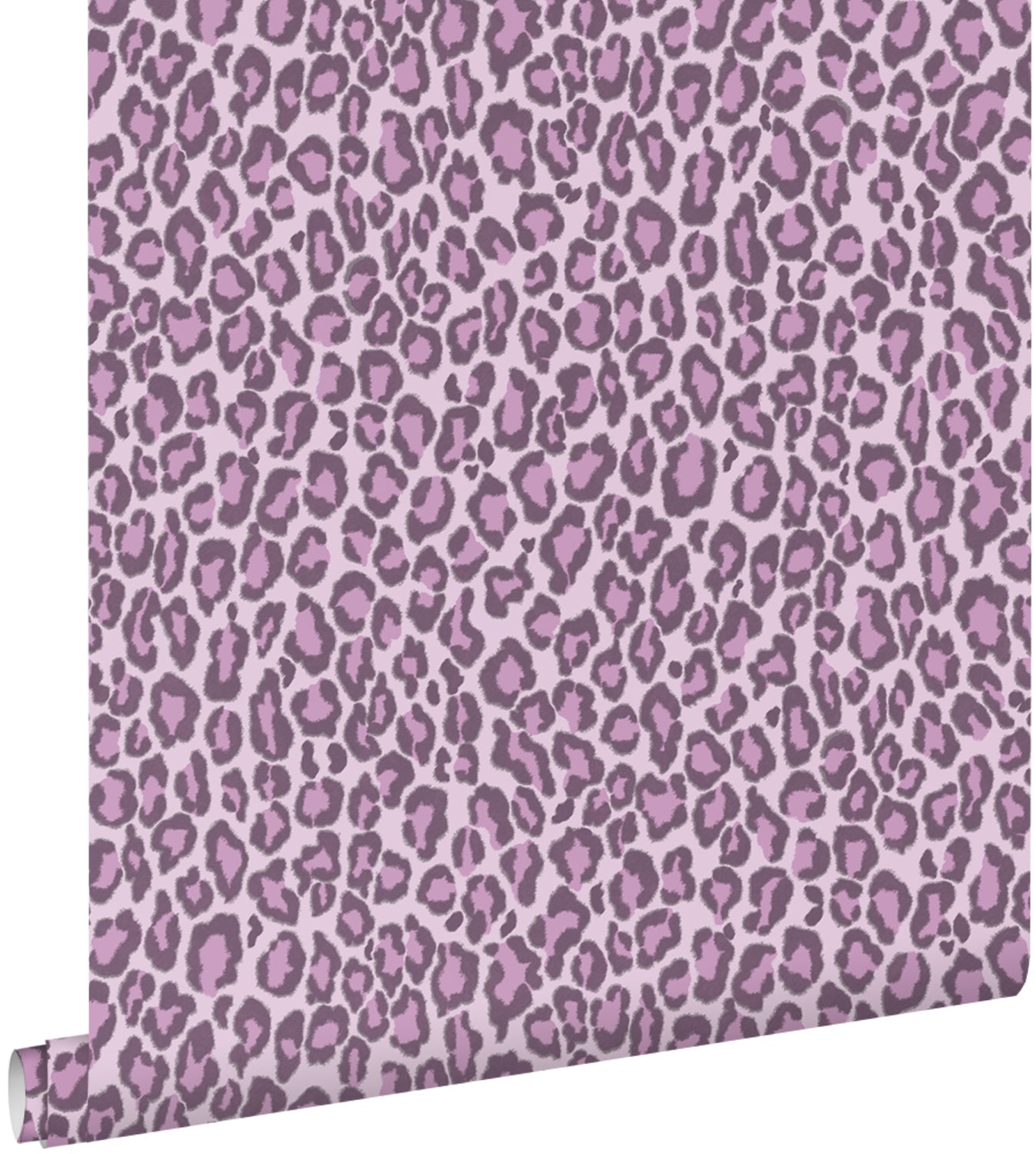 Papier peint peau de léopard lilas violet - 50 x 900 cm - ESTAhome ...