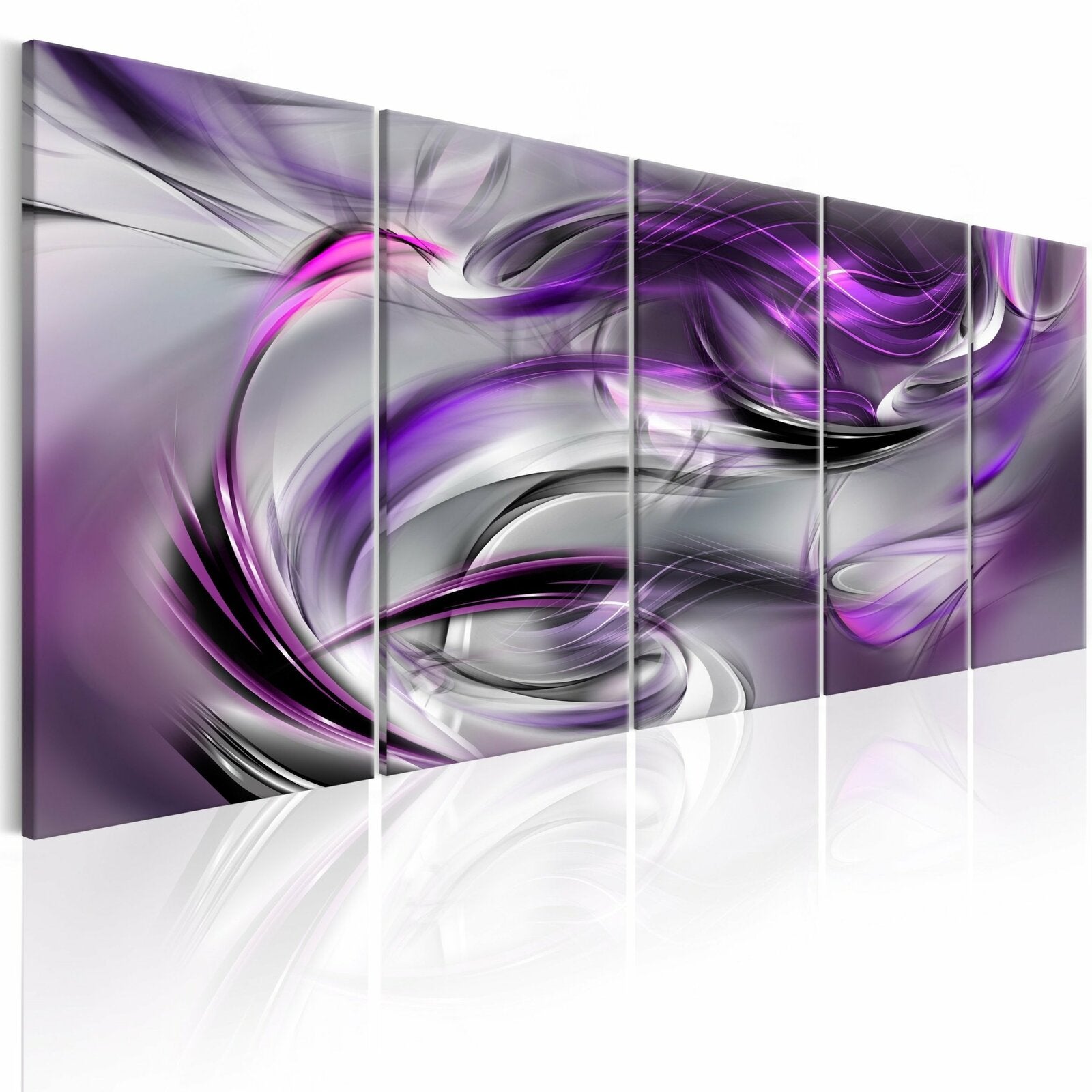 Tableau coup de vent violet - 200 x 80 cm | Leroy Merlin
