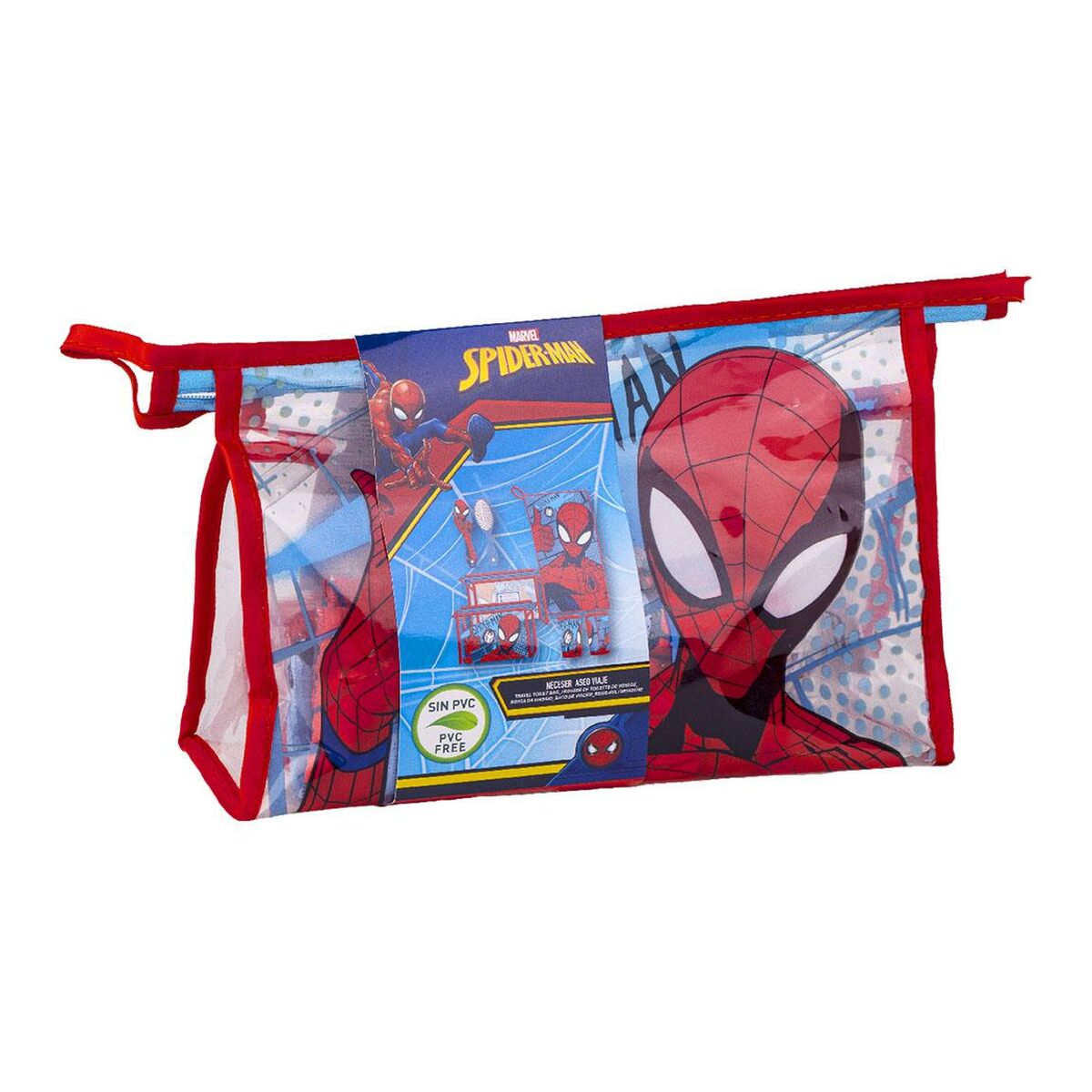 Ensemble de Toilette pour Enfant de Voyage Spider-Man 4 Pièces Rouge 23 ...
