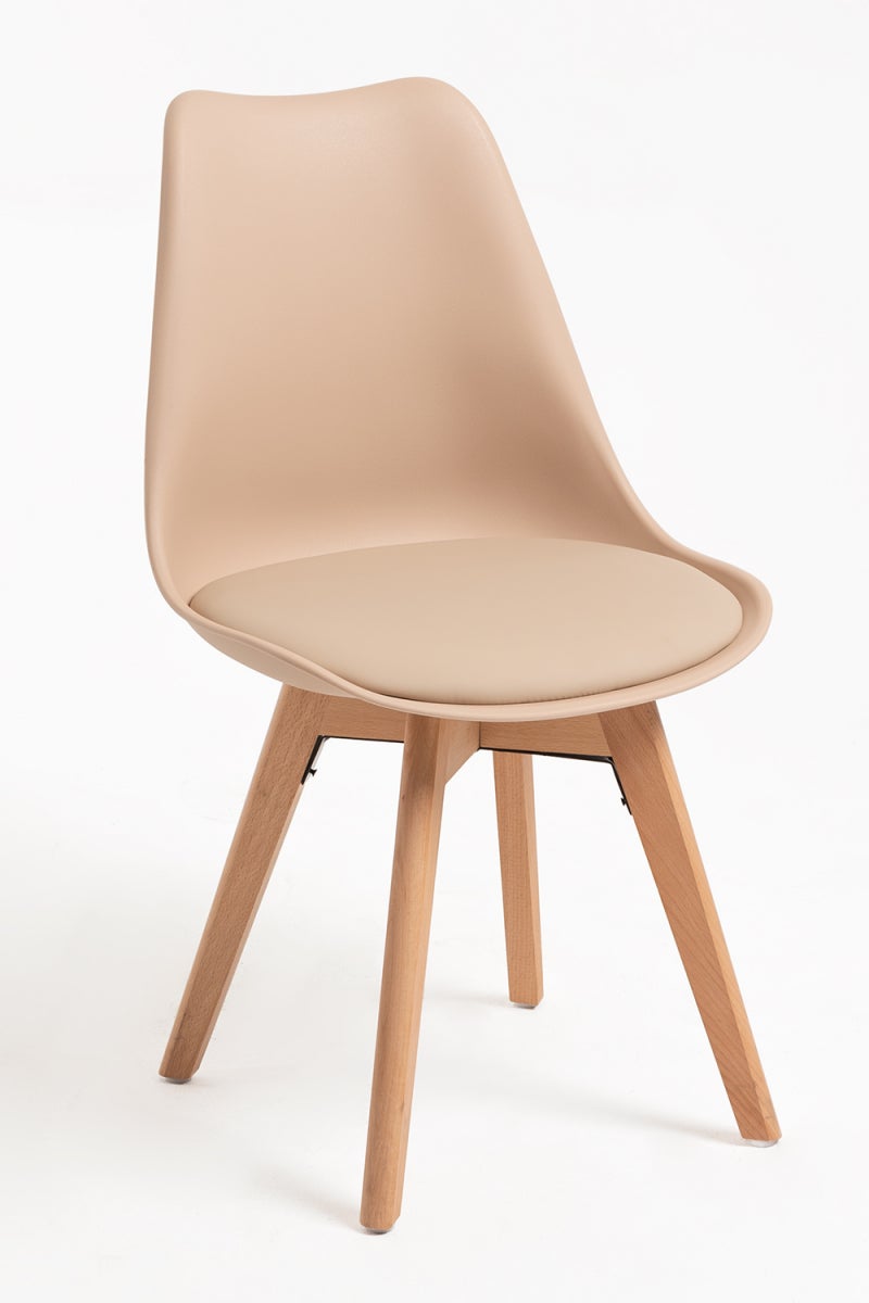 Pack 6 Sillas Synk Basic - Beige Tapioca | Leroy Merlin