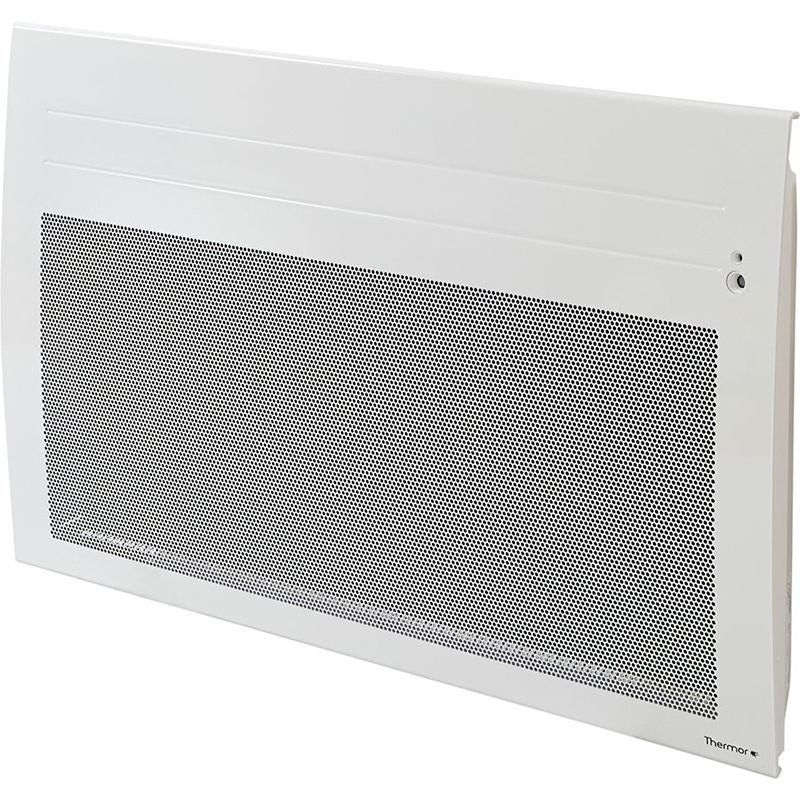Radiateur électrique Emotion 4 rayonnant 300W horizontal blanc | Leroy ...