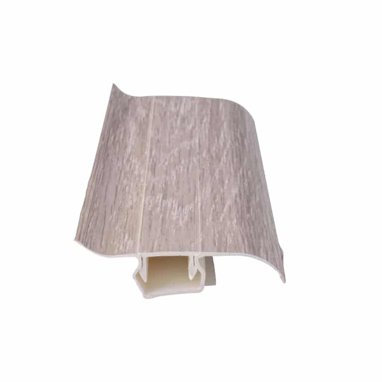 Lot de 5 - Plinthe cache-fils wood 1 en 6 x 250 cm | Leroy Merlin