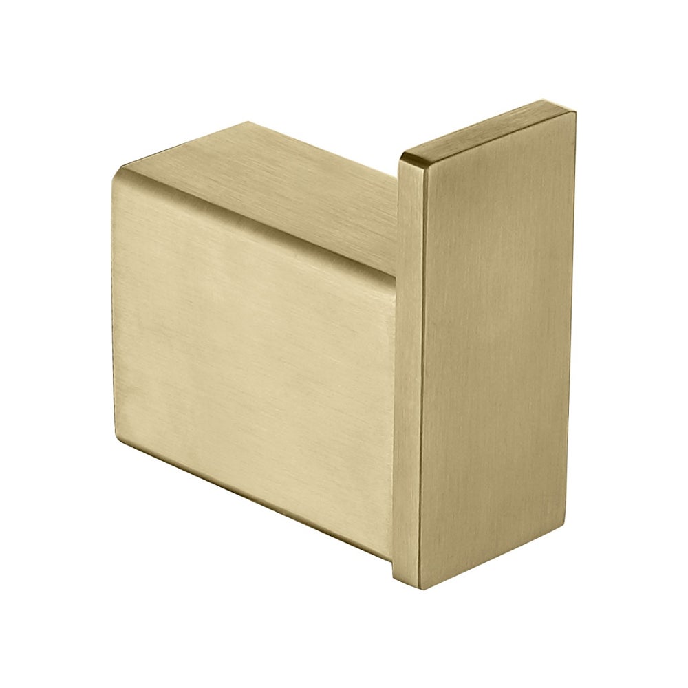 Percha de un gancho Oro cepillado - Osaka | Leroy Merlin