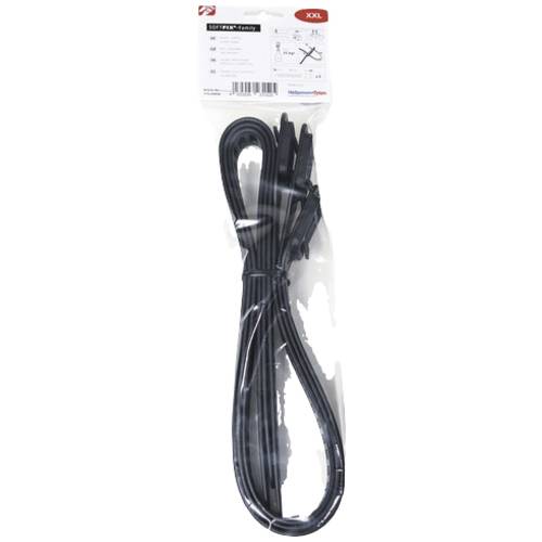 HellermannTyton 115-28898 SOFTFIX XXL-TPU-BK (3) Serre-câble 880 mm 28 ...