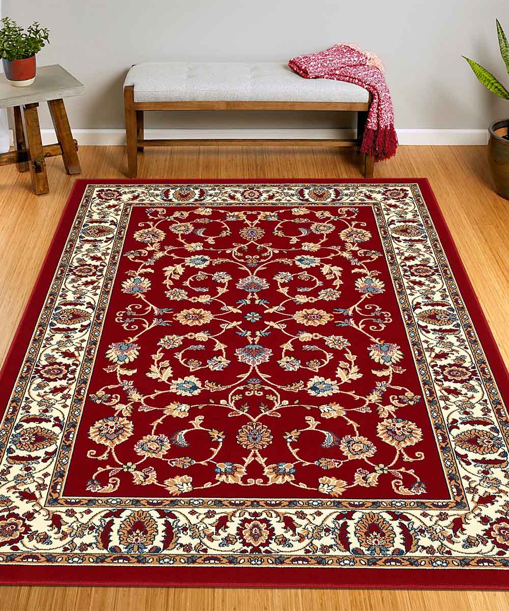 Tapis Royal Shiraz 70 x 240 cm Rouge | GalleryFarah1970 | Leroy Merlin