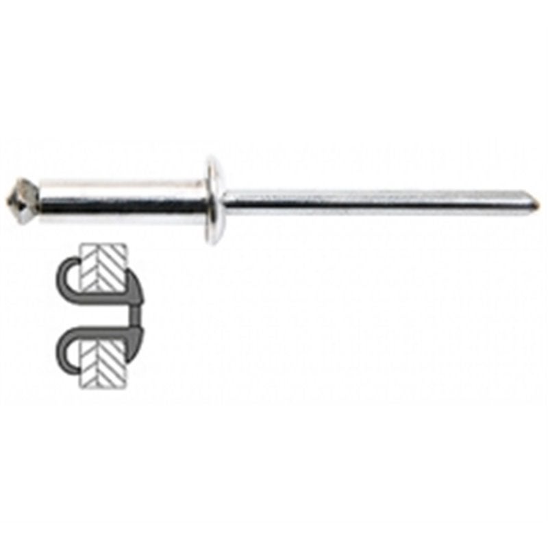Rivet Eclate Alu/Acier Le Mille | Bricoman