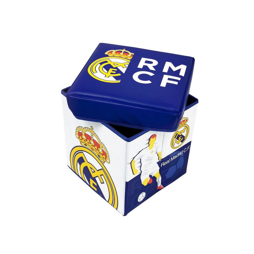 Tabouret de rangement cube Real Madrid CF | Leroy Merlin