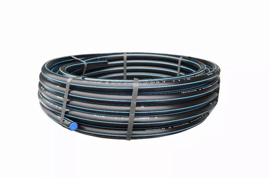 Tuyau Polyéthylène haute densité PEHD Ø 25 - 25M - 20 Bars | Leroy Merlin