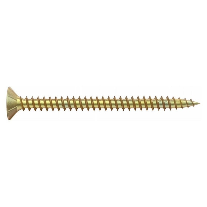 DESA 12413040 - Tornillo tirafondo pozi bicromatado rosca completa 3 x ...