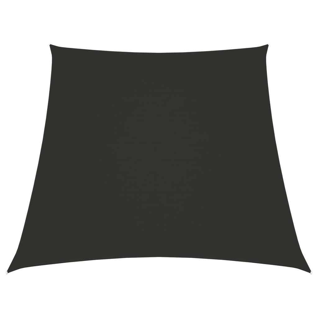Voile toile d'ombrage parasol tissu oxford trapèze 2/4 x 3 m anthracite ...