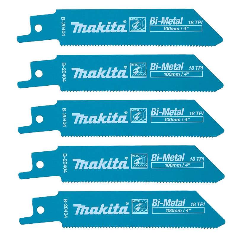 Makita B-20404 - Hoja sierra de sable para metal 100 mm 18 tpi eSPecial ...