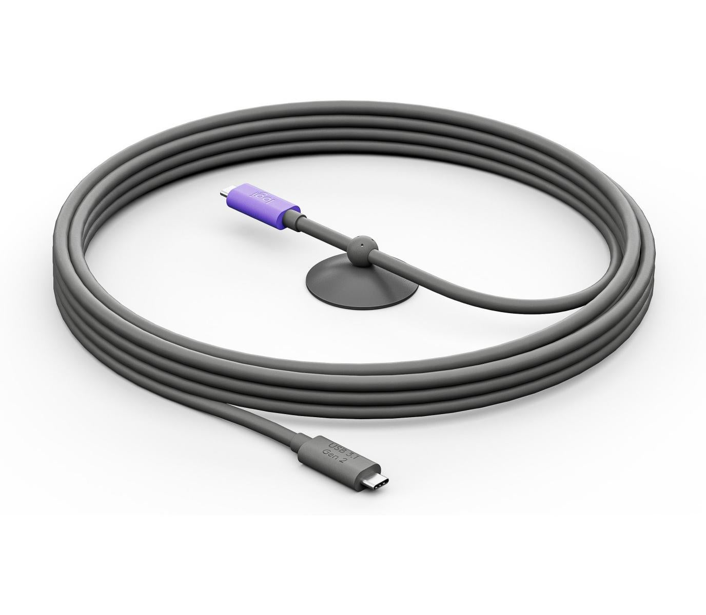 Logitech 952-000195 câble USB USB 3.2 Gen 2 (3.1 Gen 2) 5 m USB C ...