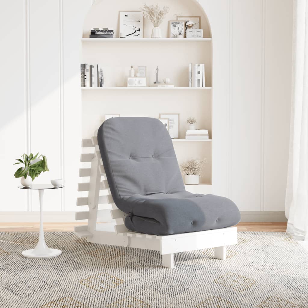 Maison Exclusive - Canapé-lit futon avec matelas 60x206x11 cm bois ...