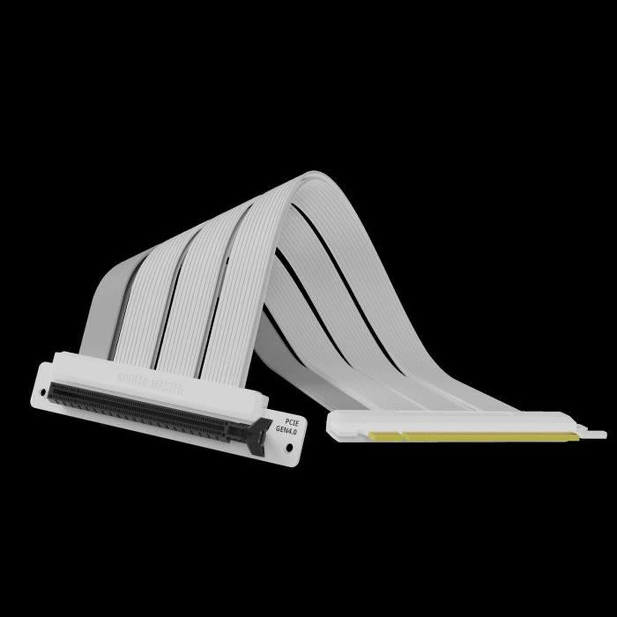 COOLER MASTER RISER CABLE PCIE 4.0 X16 WHITE - 300MM | Leroy Merlin