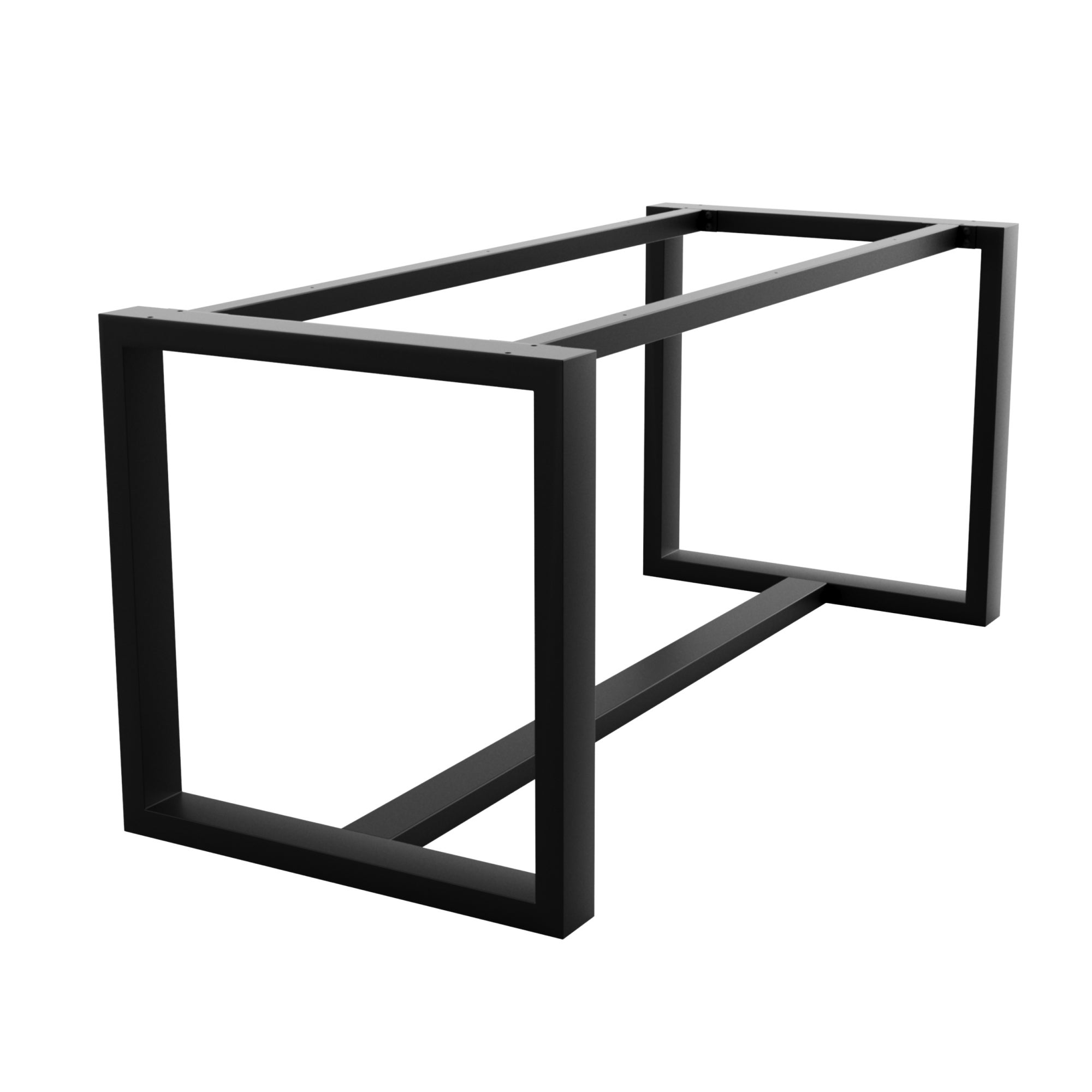 MetaloPro Eta Sticks - Pieds de Table en Métal Noir, Design Industriel ...
