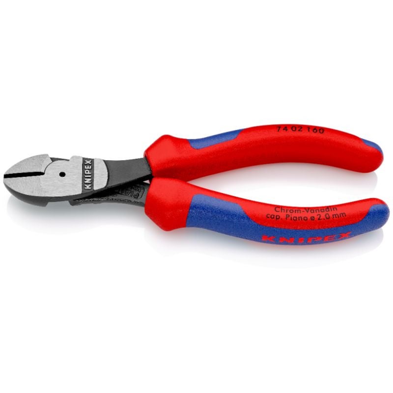 KNIPEX Pince coupante de côté - Démultiplication - 74 02 - 250 mm ...
