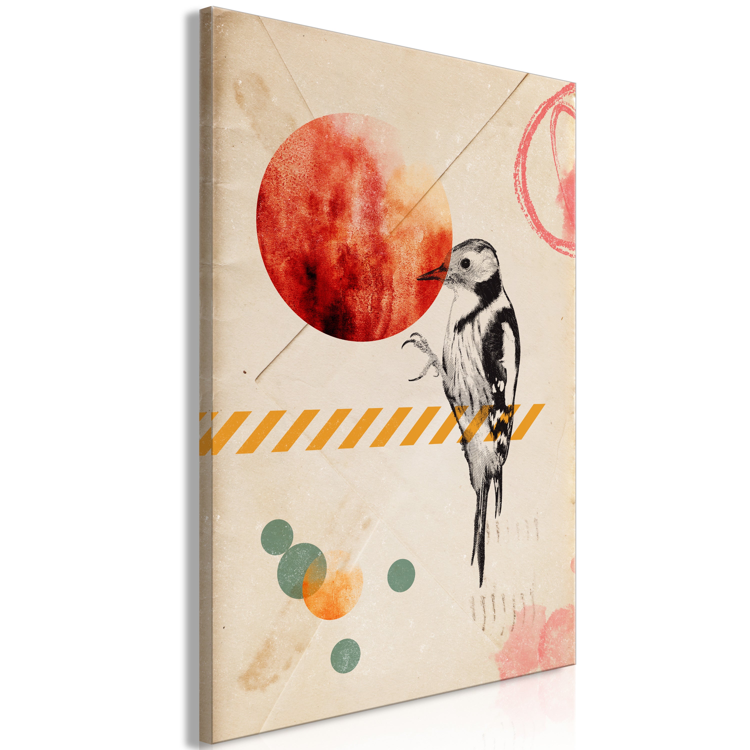 Quadro - Bird Mail (1 Part) Vertical 40x60 cm | Leroy Merlin