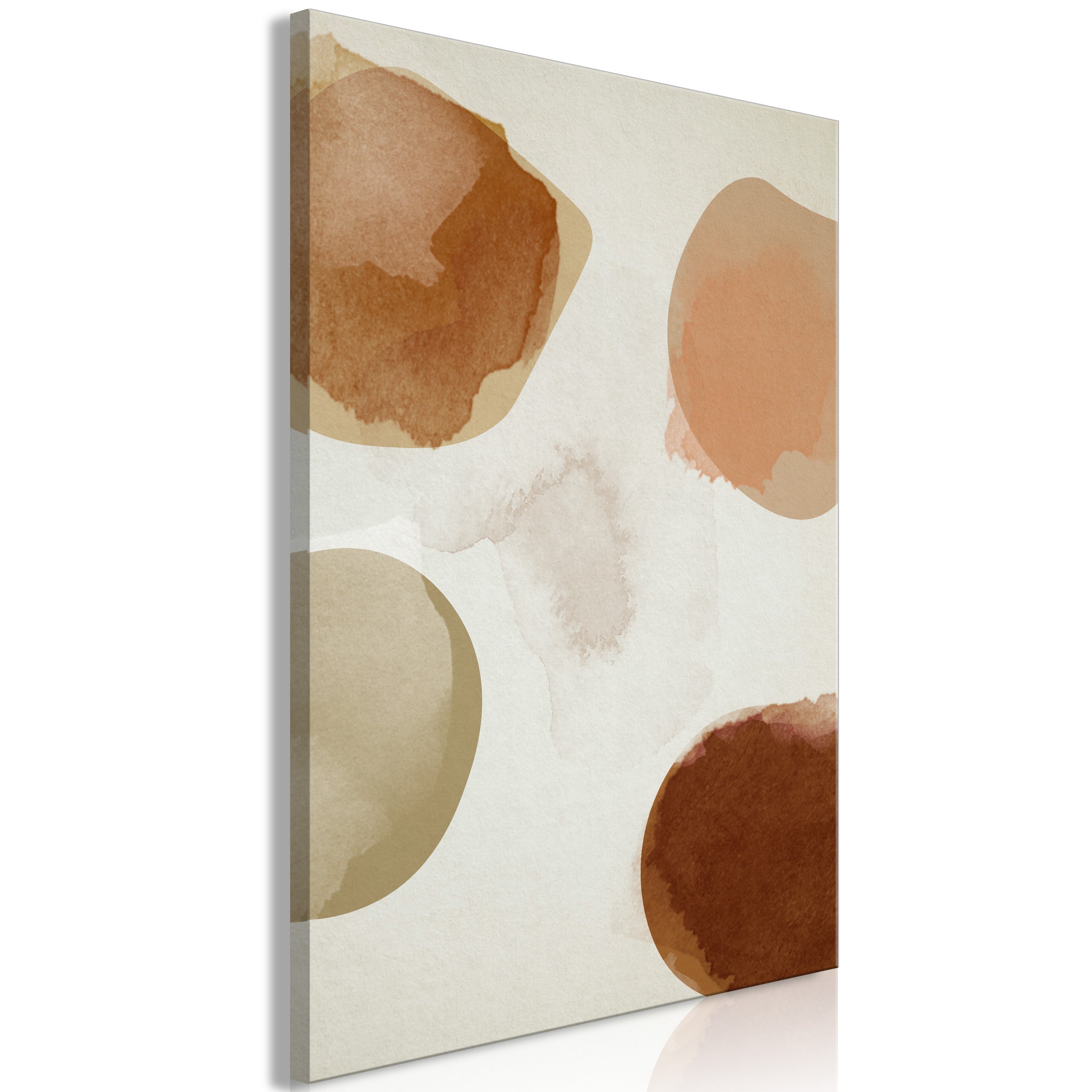Tableau - Beige Abstraction (1 Part) Vertical [40x60] | Leroy Merlin