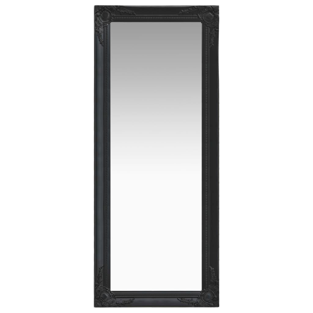 Miroir mural rectangulaire style baroque 50x120 cm Noir DEC022869 ...