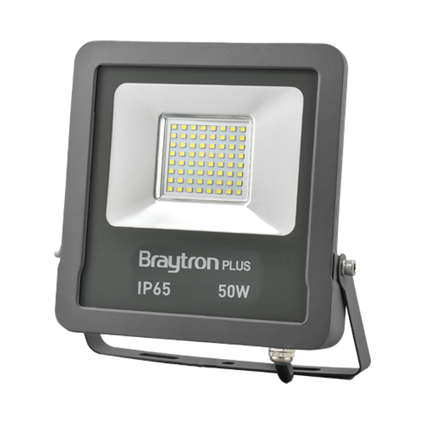 Projecteur LED SL 50W IP65 4000K Gris | Leroy Merlin