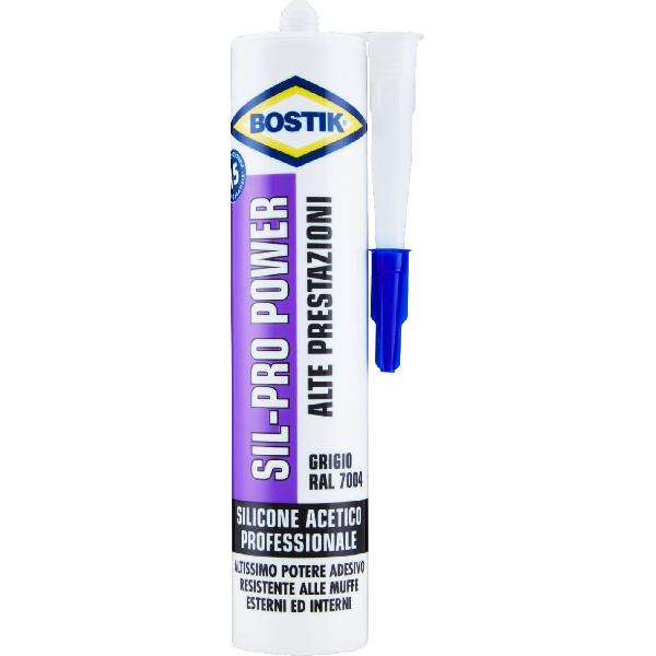 BOSTIK SIL PRO POWER CARTOUCHE GRIS 300 ML | Leroy Merlin