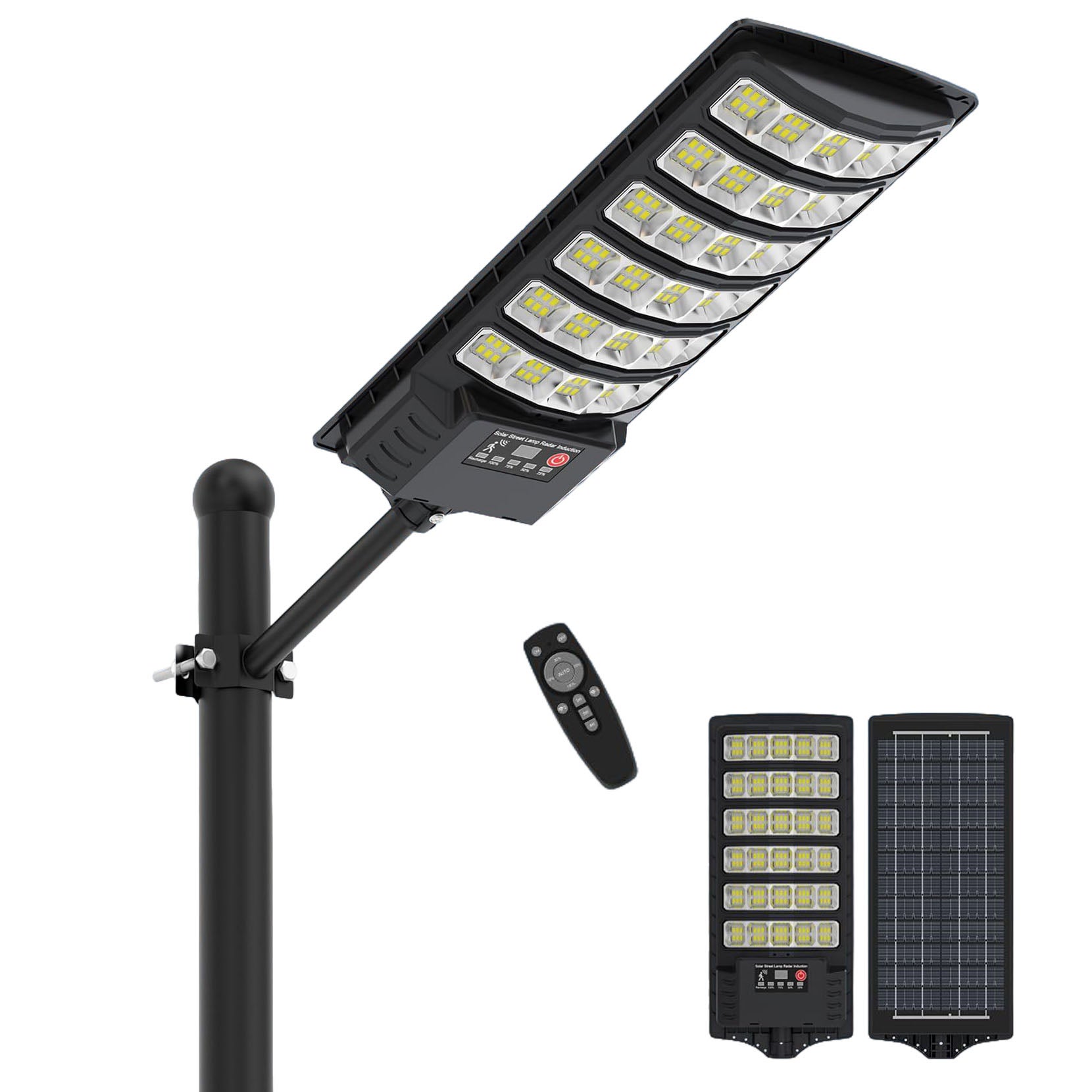 Farolas solares para exteriores, impermeables, con gran angular de 320 ...