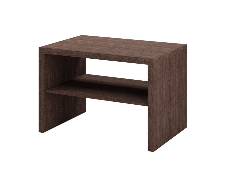 Table basse Fiomeri 113, Sombre chêne santana, 61x60x90cm, Stratifié ...