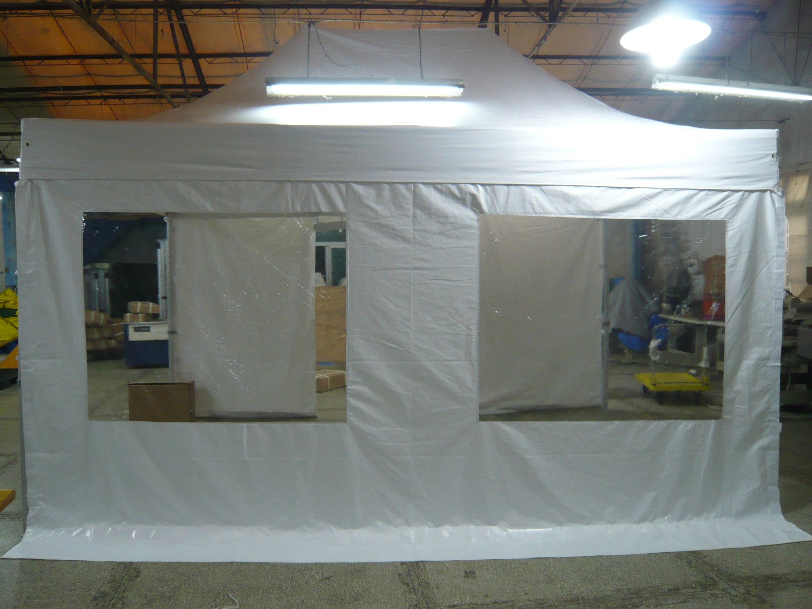 Mur 6m 2 Fenêtres pour Stand Pliant 6 x 3 m | Leroy Merlin