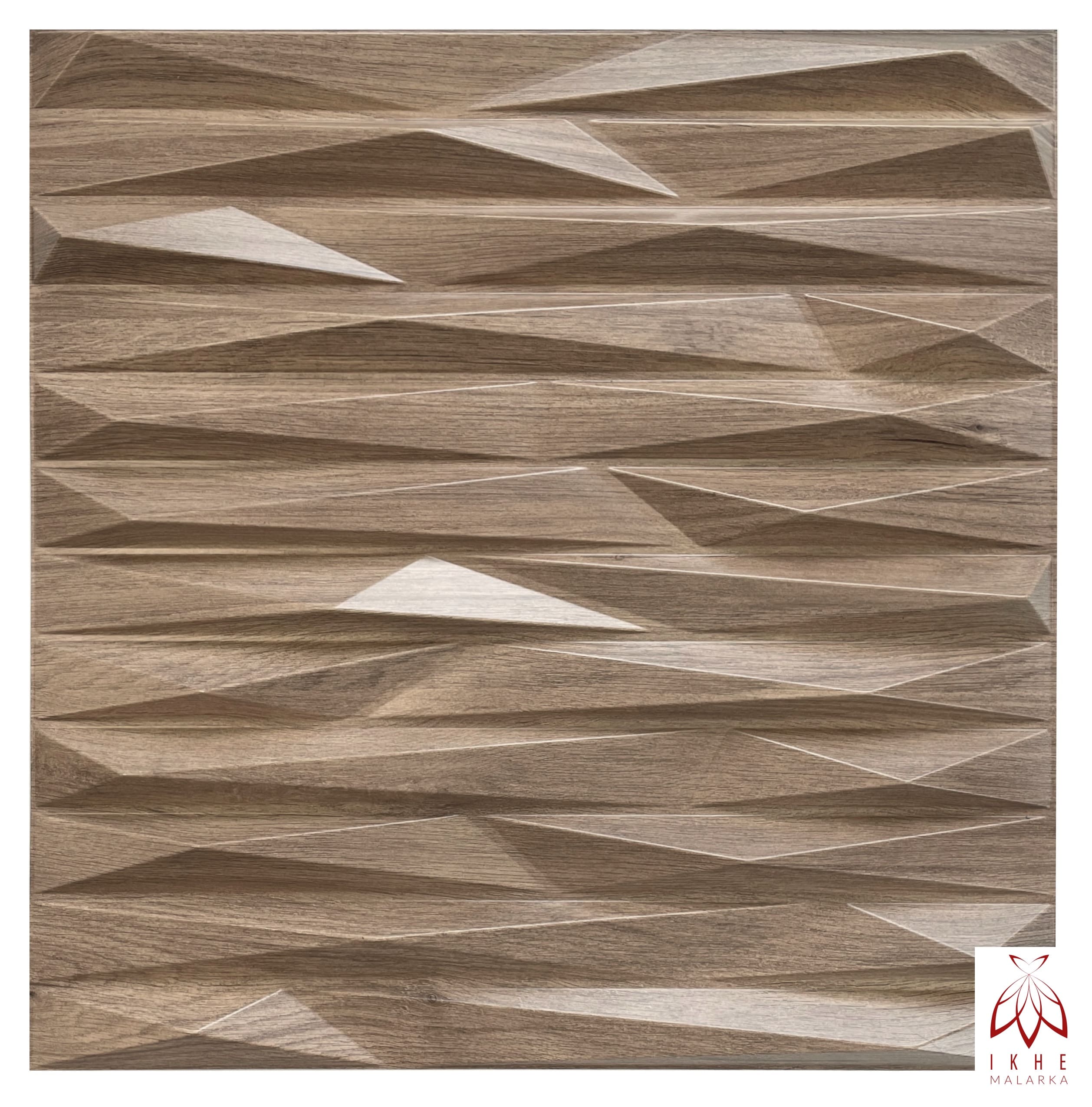 12PCS/3M² Pannelli 3D in plastica PVC Aspetto legno da parete Soffitto ...