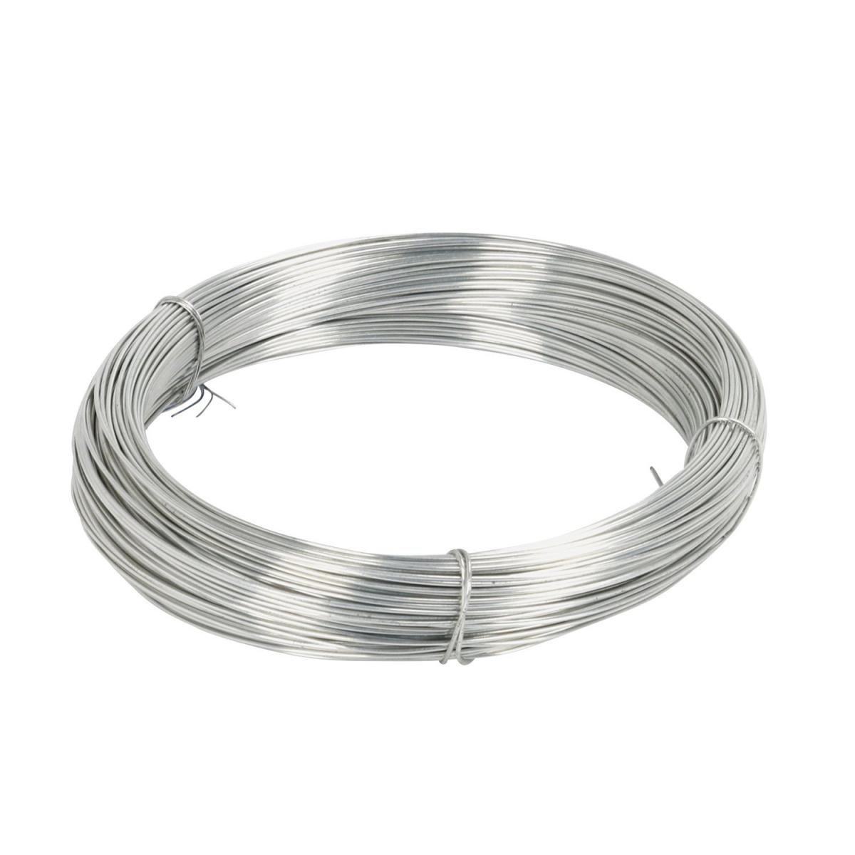 Fil de fer galvanisé 50 mètres | Leroy Merlin