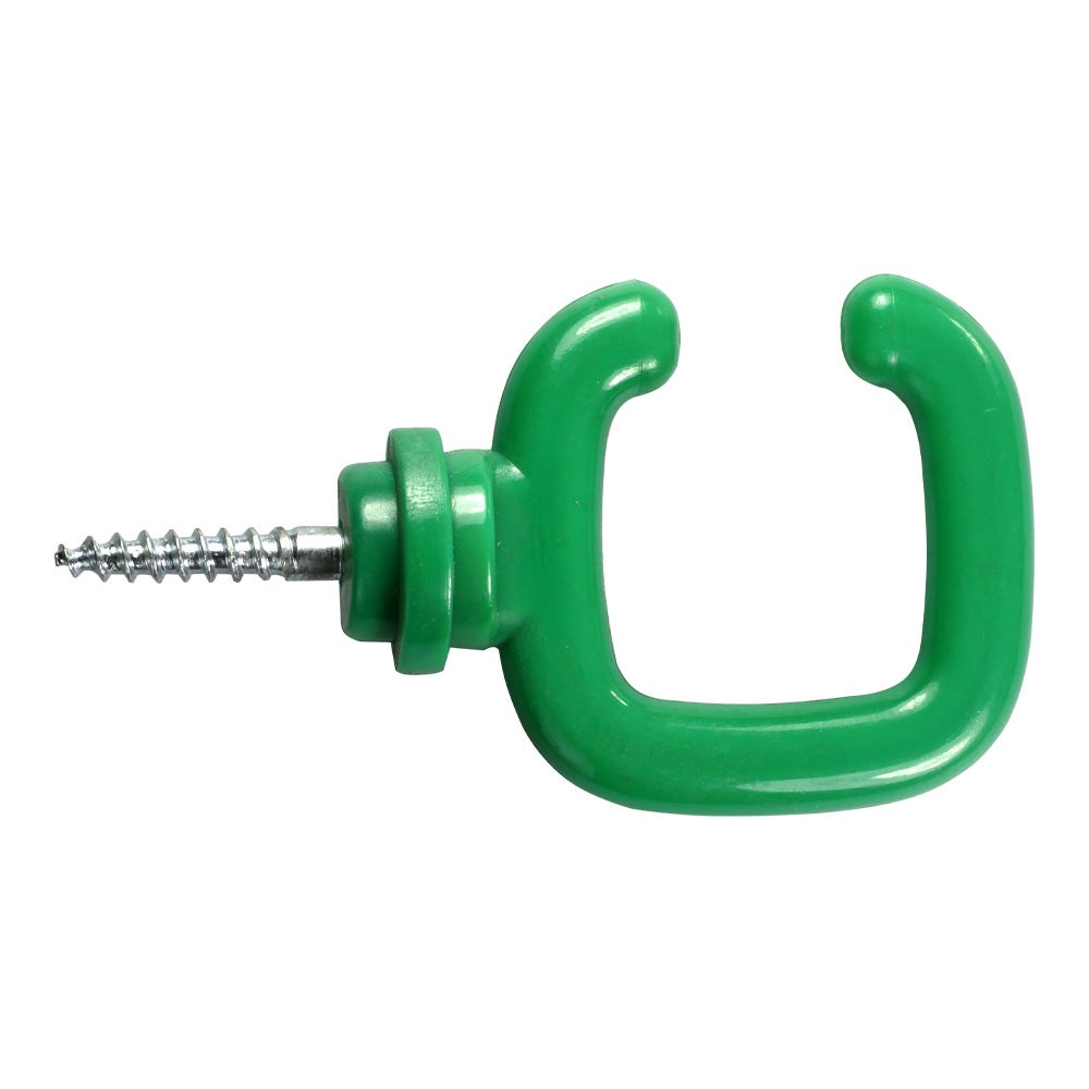 Crochet ouvert a vis PA Vert - 1812413 | Leroy Merlin