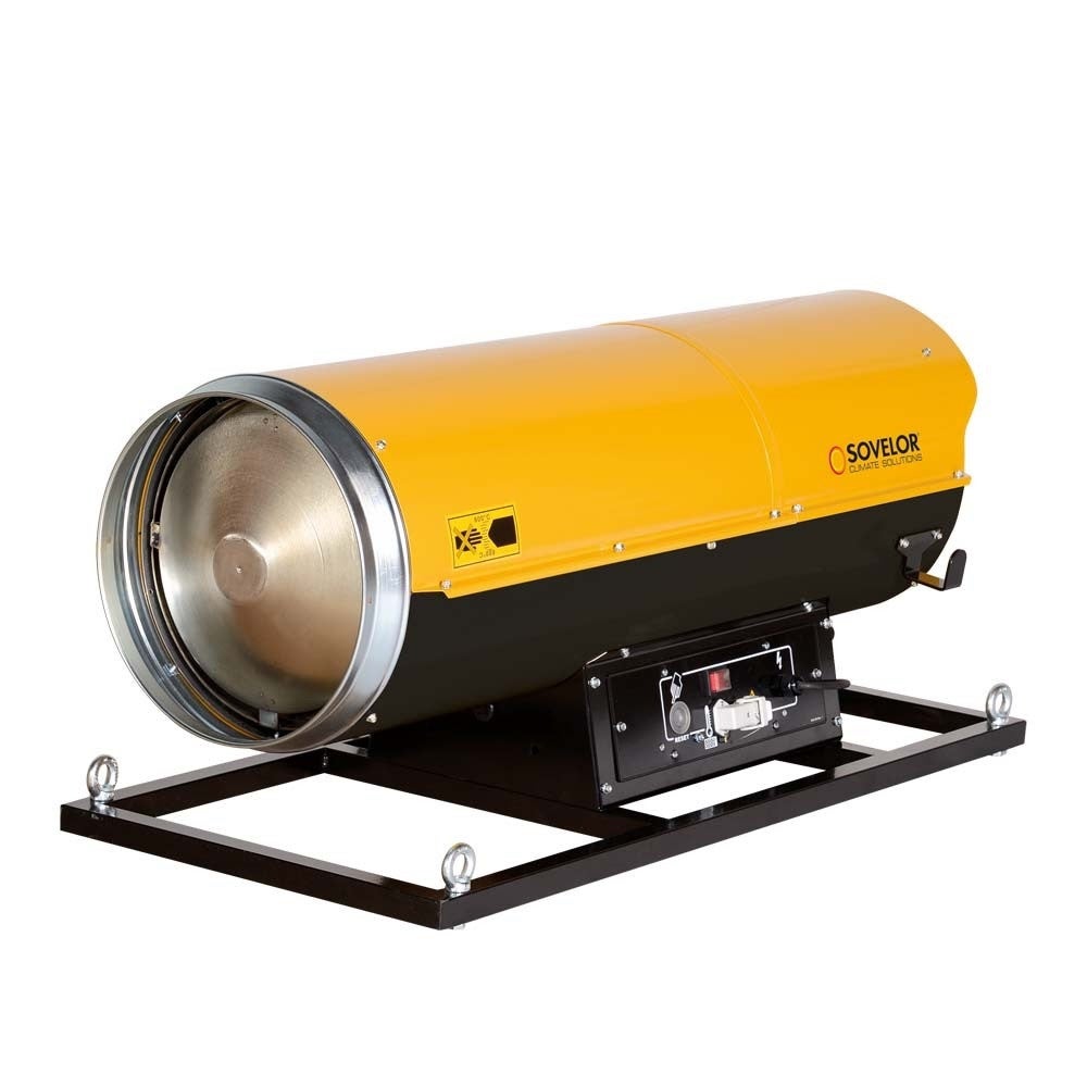 Chauffage Air pulsé Sovelor HP65S avec brûleur au fuel suspendu ...