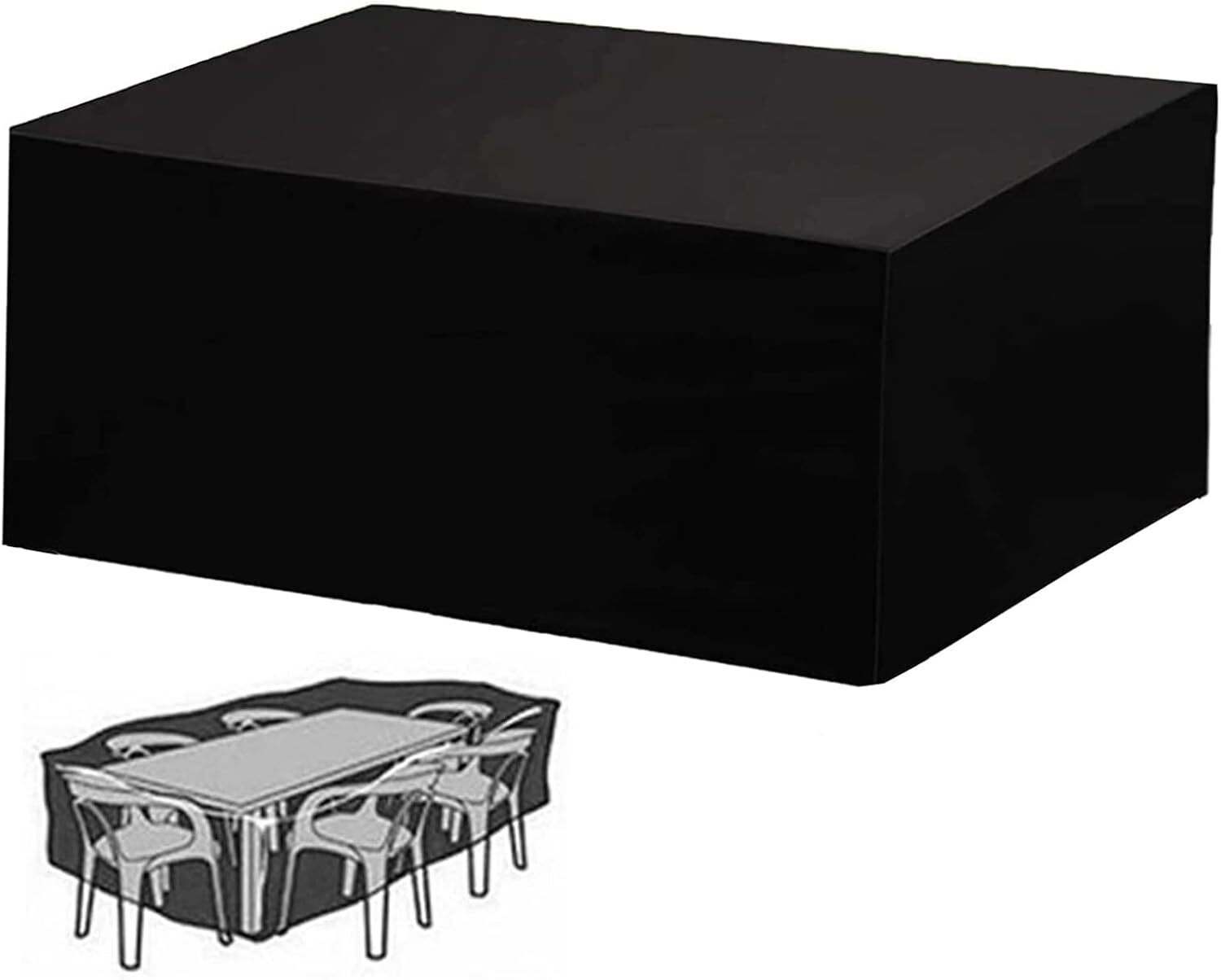 Housse de protection imperméable pour meubles de jardin, table et ...