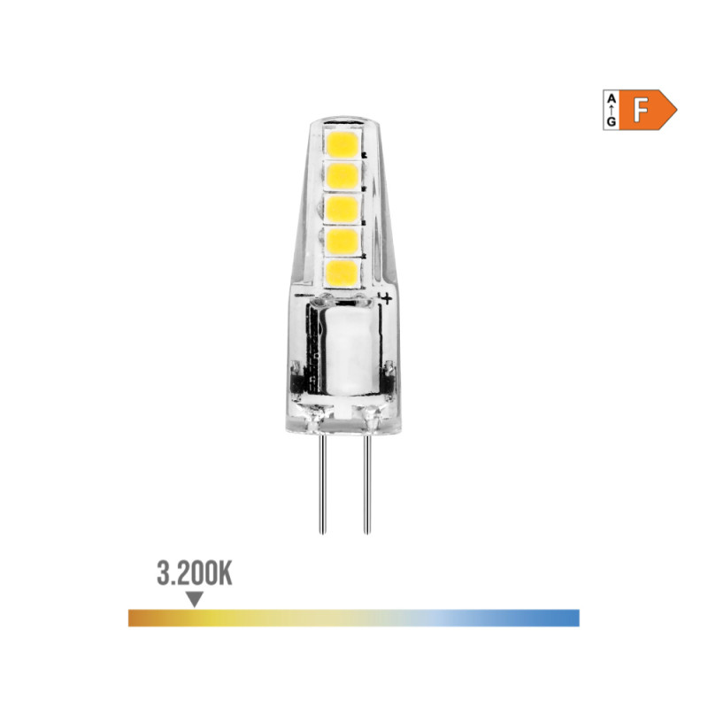 Ampoule LED G4 Bi-Pin – 2W – 180lm – 3200K – Ø10x37mm – Lumière chaude | Leroy Merlin